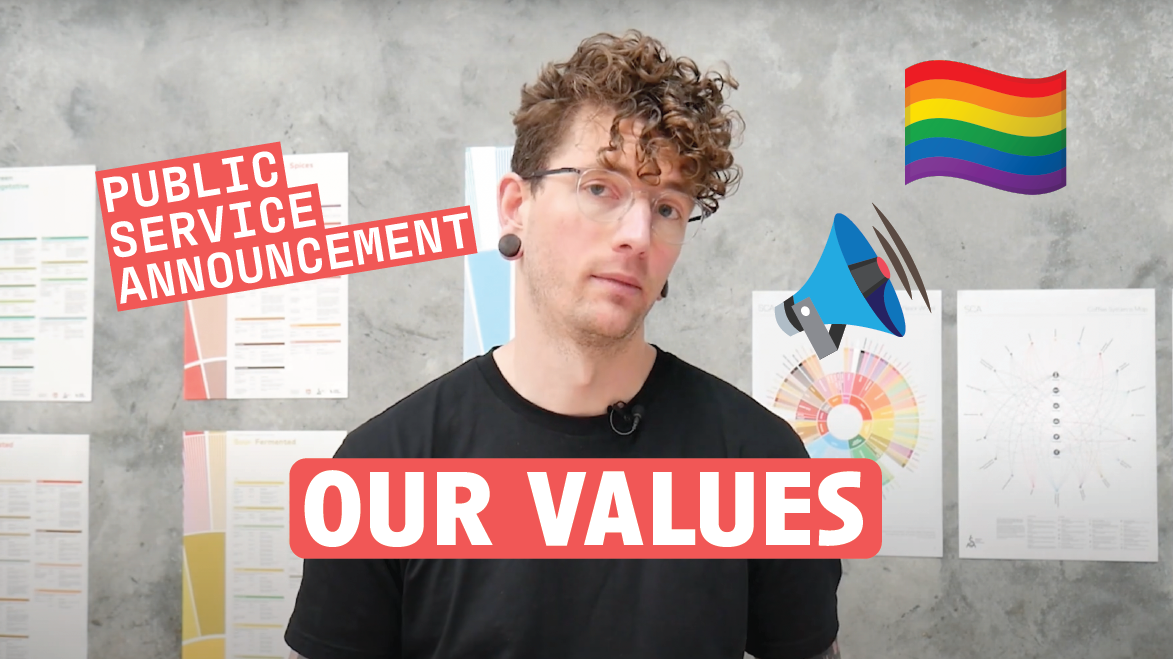 [Video Transcript] PSA: Our Values by Timely Coffees