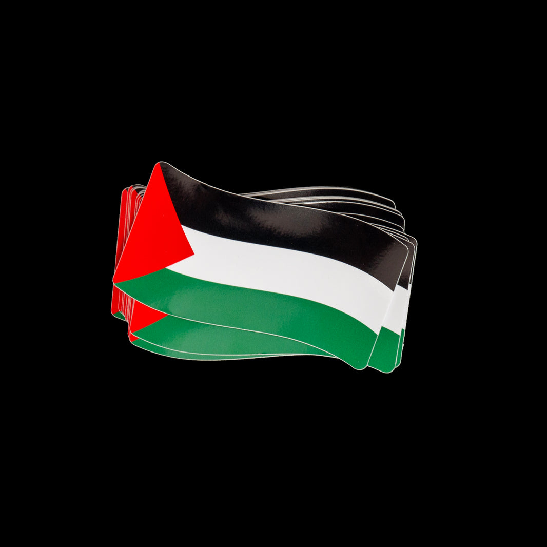 Palestinian Flag Sticker | Timely Coffees